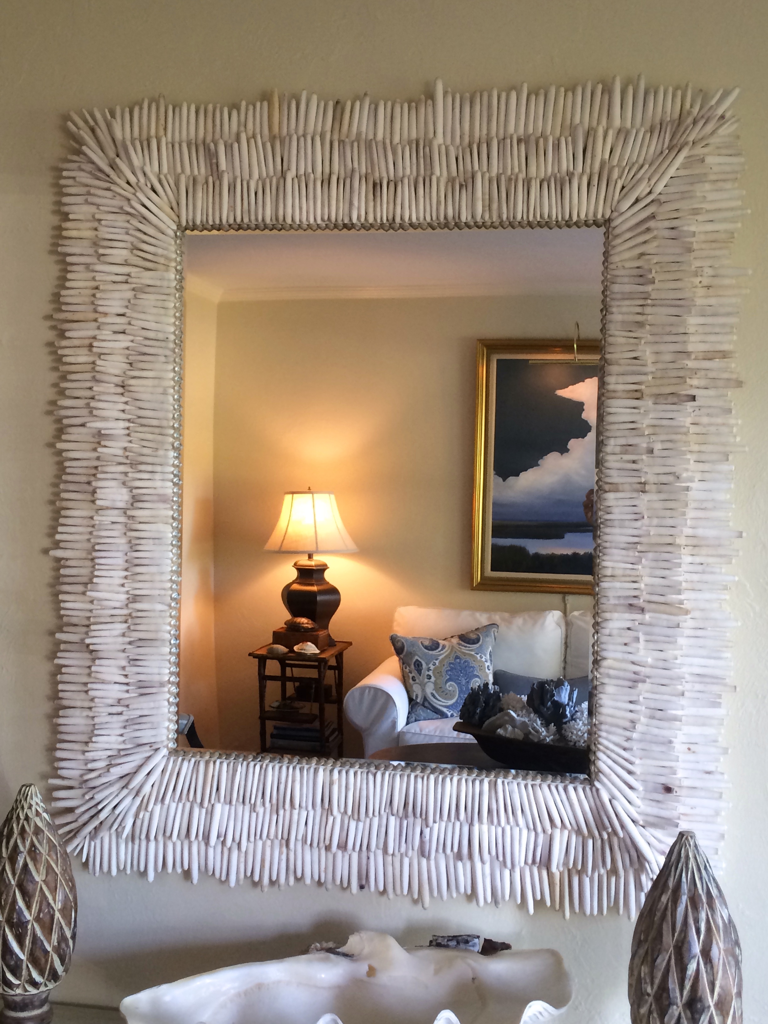 Shell mirrors by Seashore Chic | Seashore-Chic