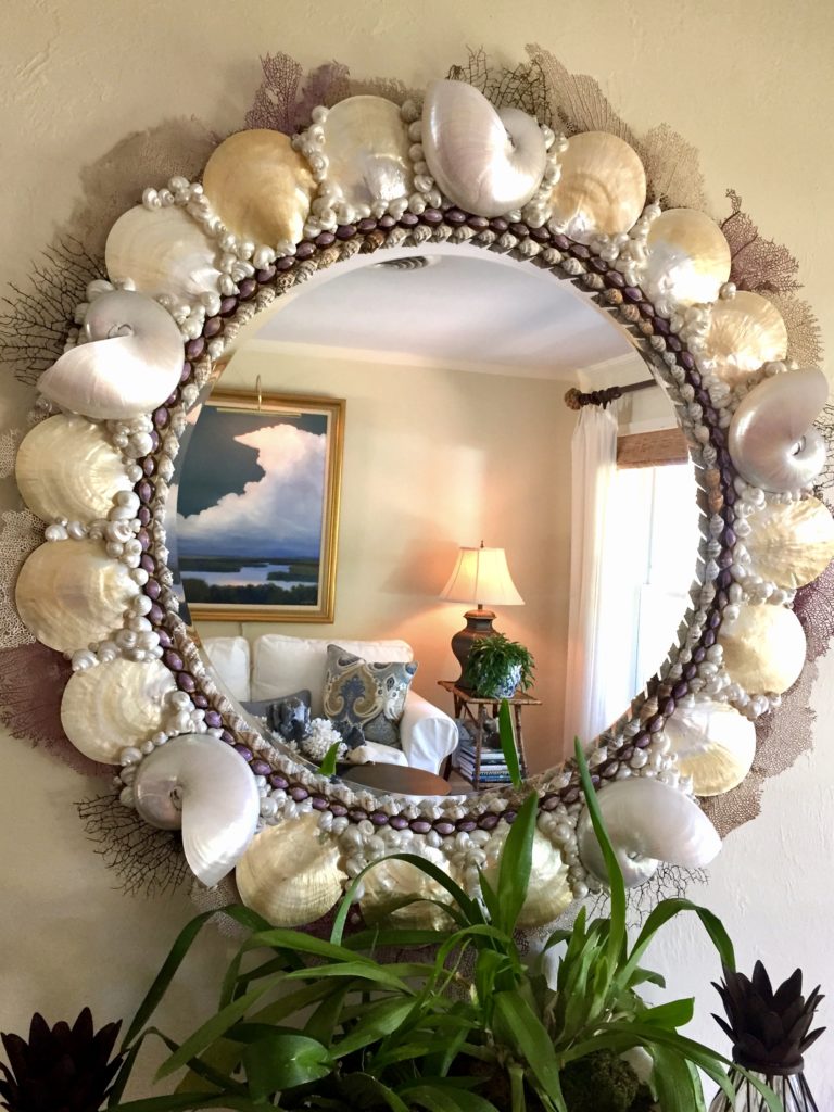 Shell mirrors by Seashore Chic | Seashore-Chic