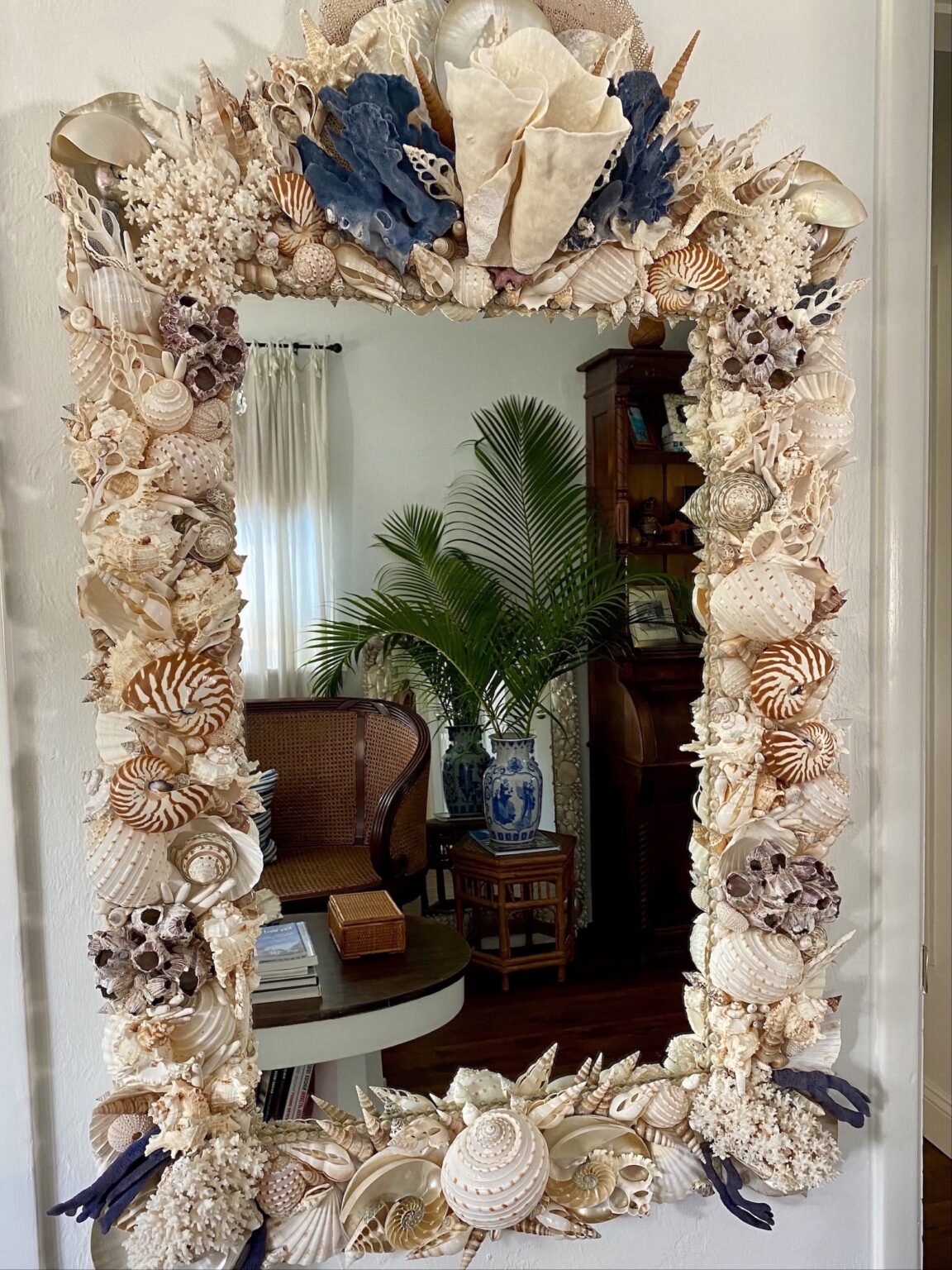 Shell mirrors by Seashore Chic | Seashore-Chic