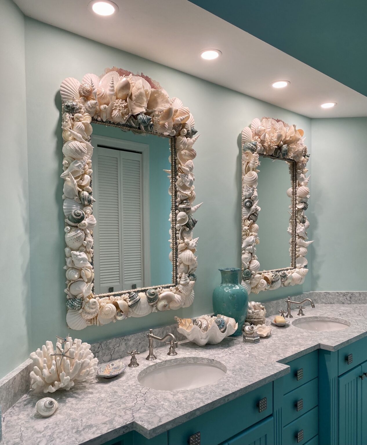 Shell mirrors by Seashore Chic | Seashore-Chic