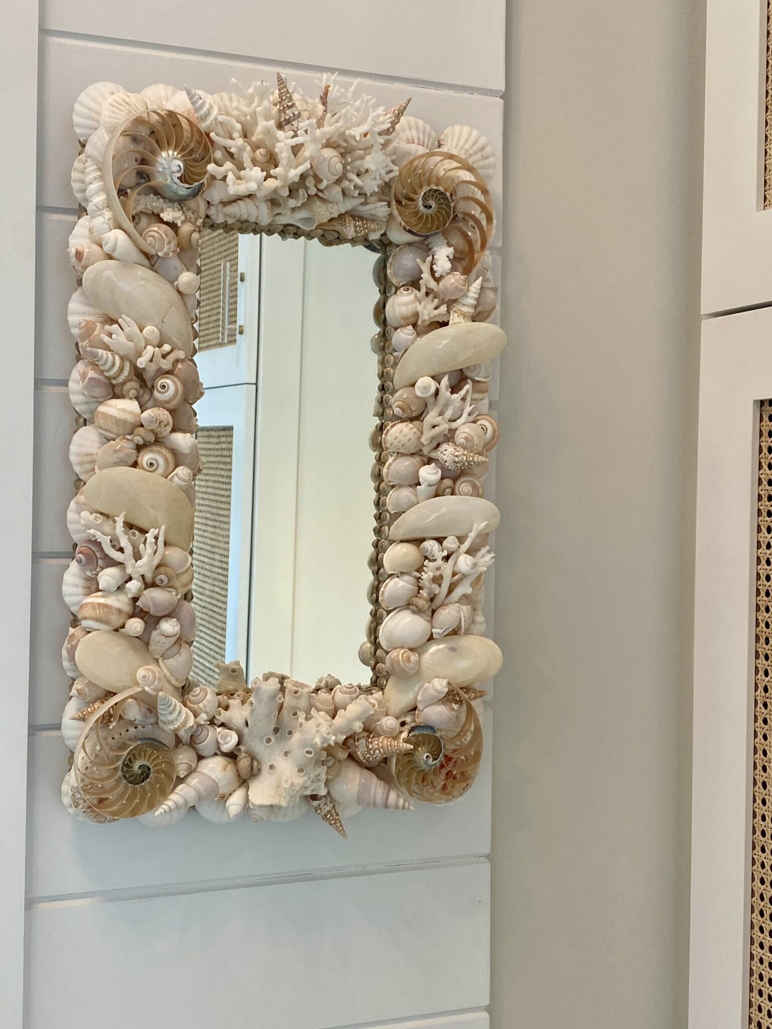 Shell mirrors by Seashore Chic | Seashore-Chic